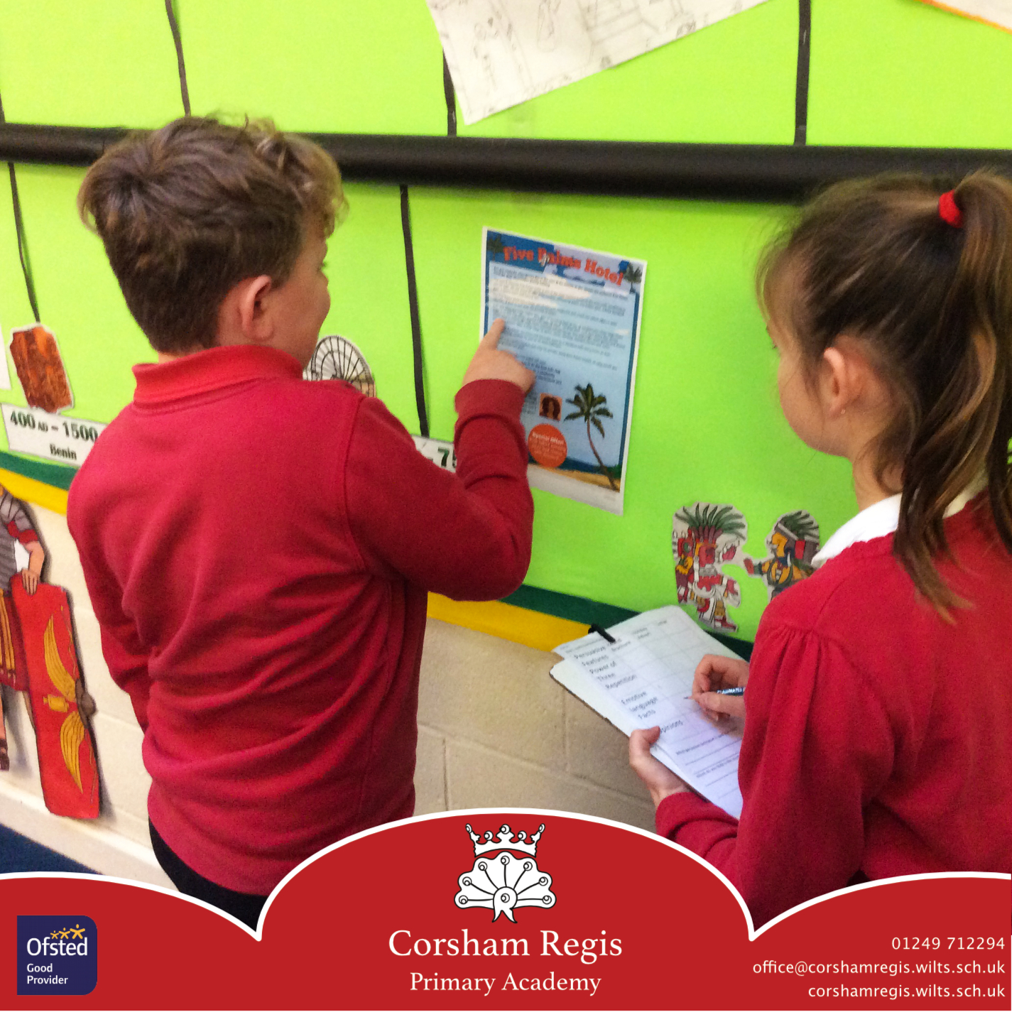 English – Corsham Regis Primary Academy